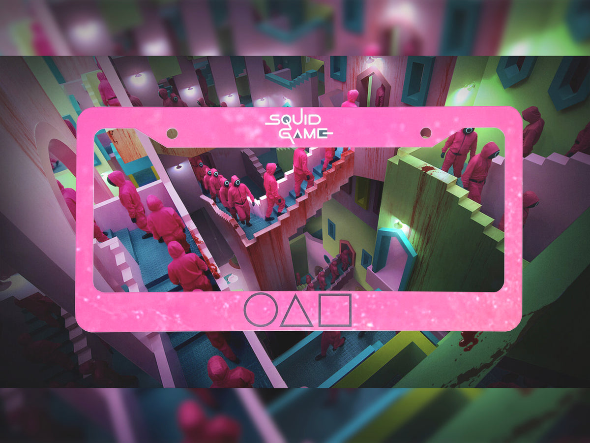 "Squid game" plate frame – Bad Taste Worldwide